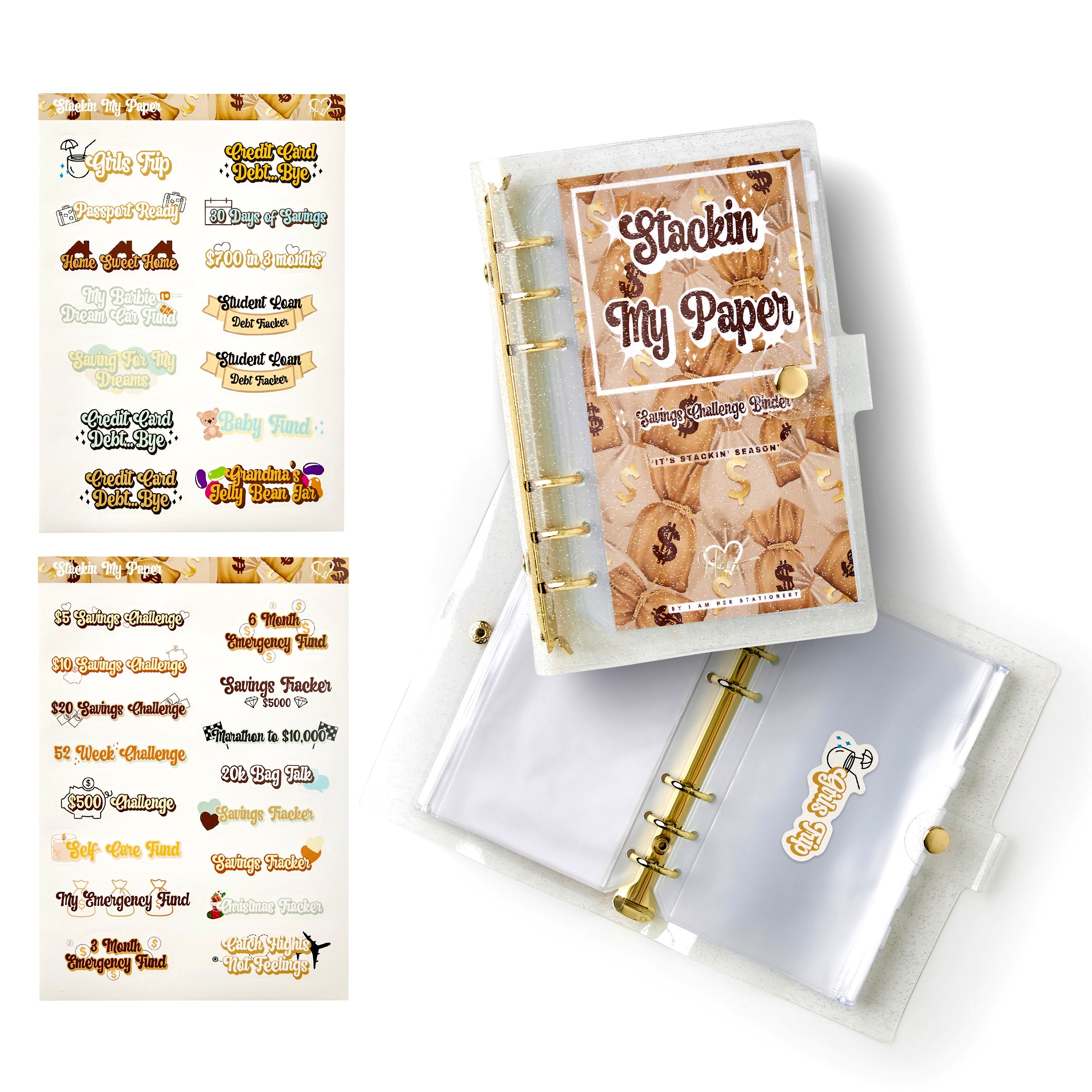 Stackin My Paper Binder Set – I Am Her Stationery LLC