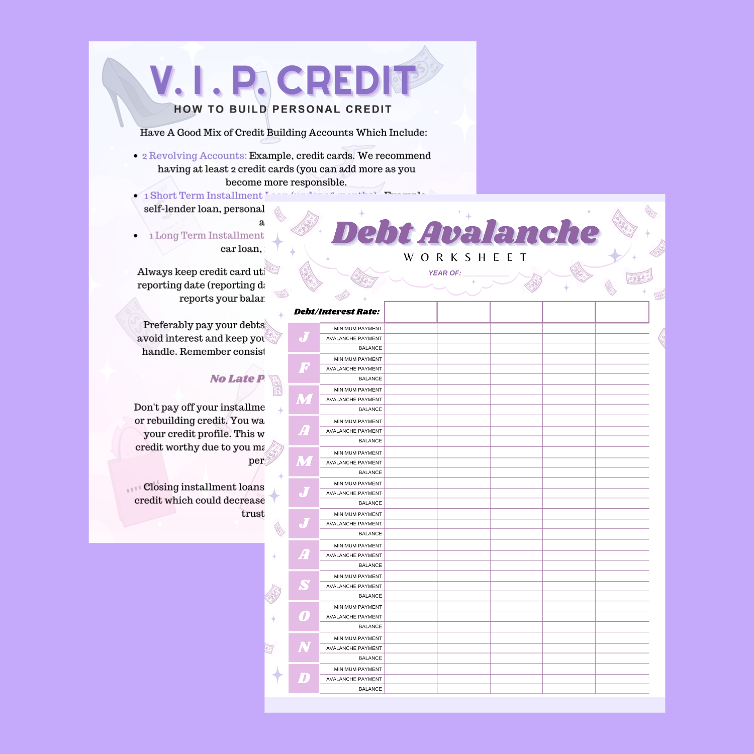 VIP Status Her Guide To First Class Credit – I Am Her Stationery LLC