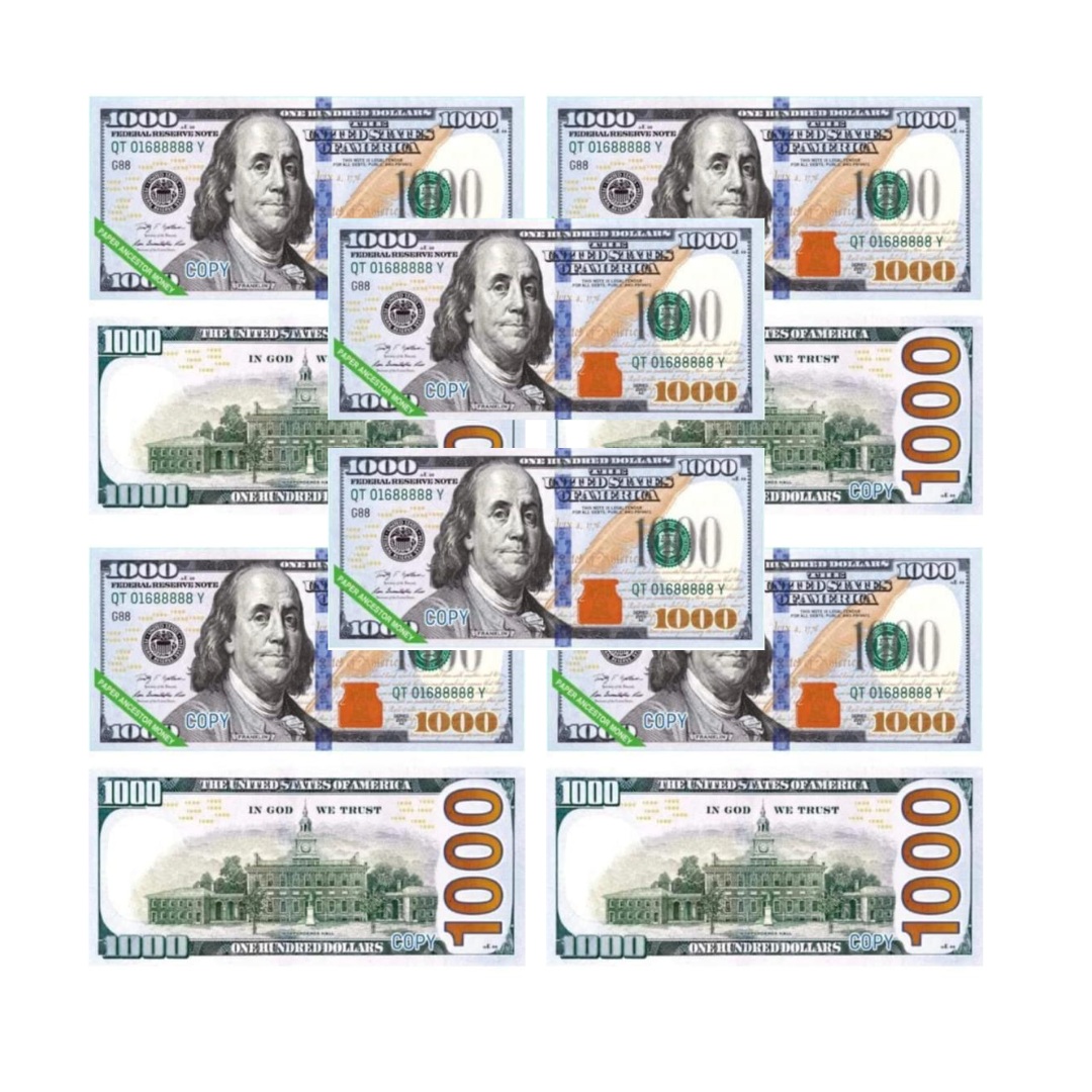 Money 1000 Dollar Bills