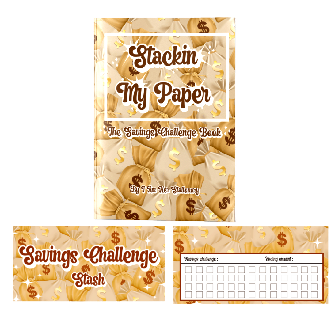 The Stackin My Paper Duo – I Am Her Stationery LLC